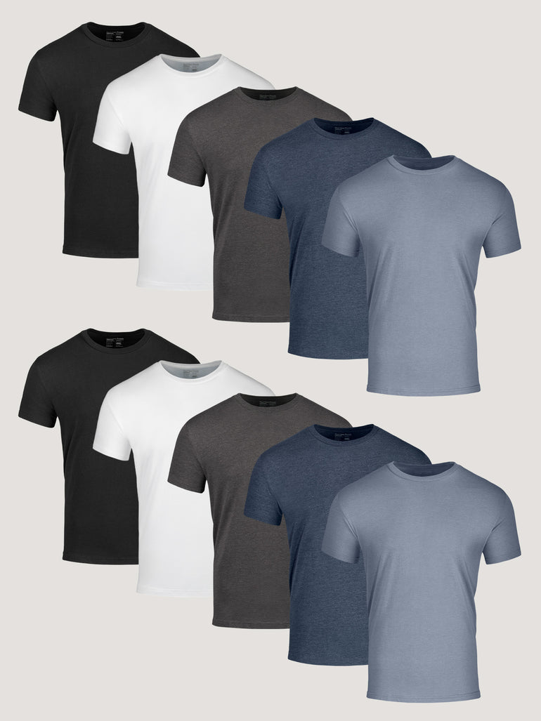 Best White Crew Neck Tee | Perfect Fit & Ultra-Soft – Fresh Clean Threads