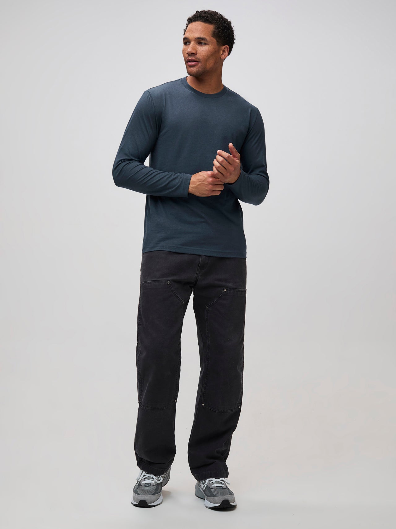 Nightfall Long Sleeve Crew Neck T-Shirt | Quality that lasts – Fresh ...