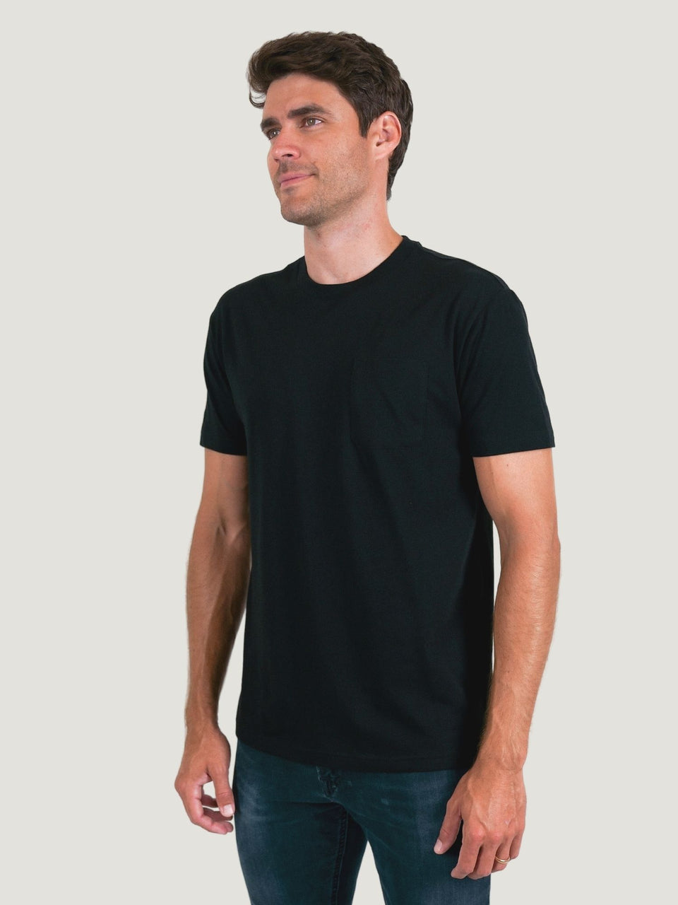 Black Pocket T-Shirt For Men | Fresh Clean Tees – Fresh Clean Threads