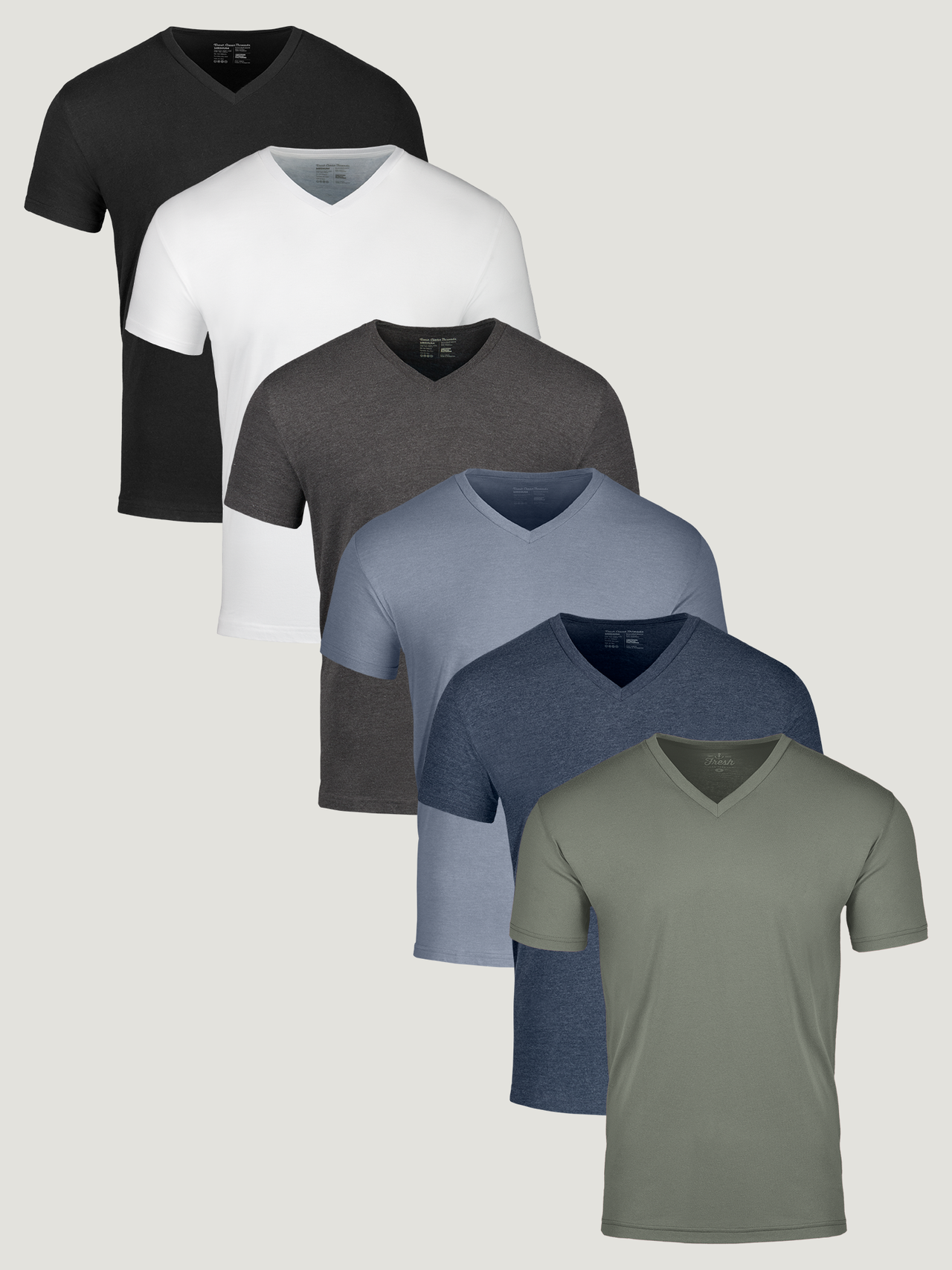 Best Sellers V-Neck 6-Pack | Soft Fabric, Built to Last – Fresh Clean ...
