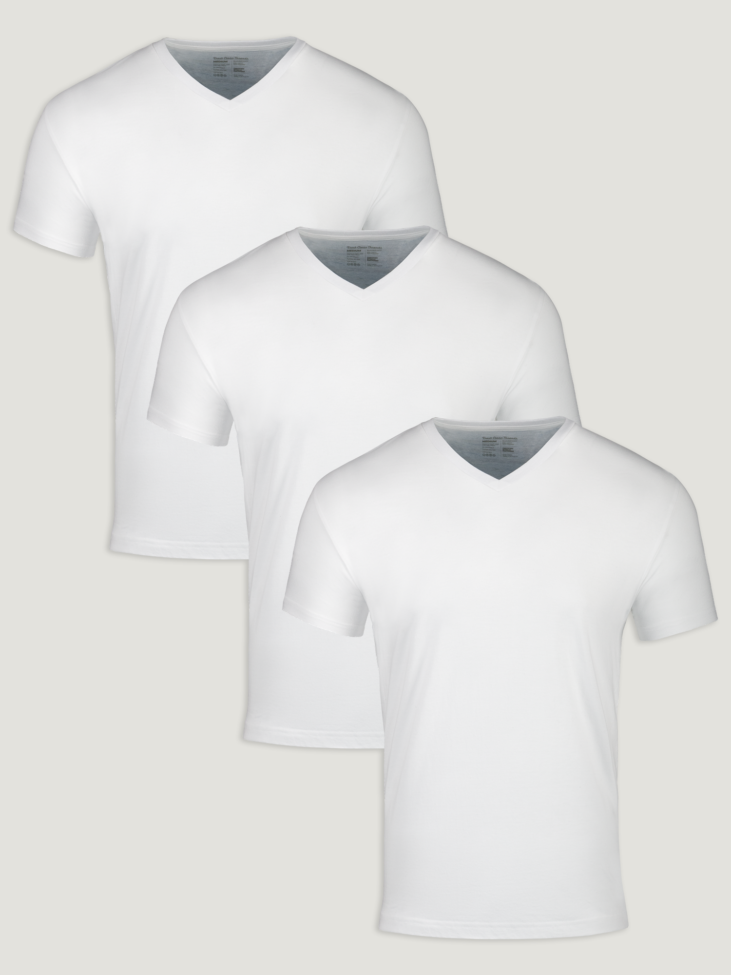 All White Tee Shirt 3-Pack | Fresh Clean Tees – Fresh Clean Threads
