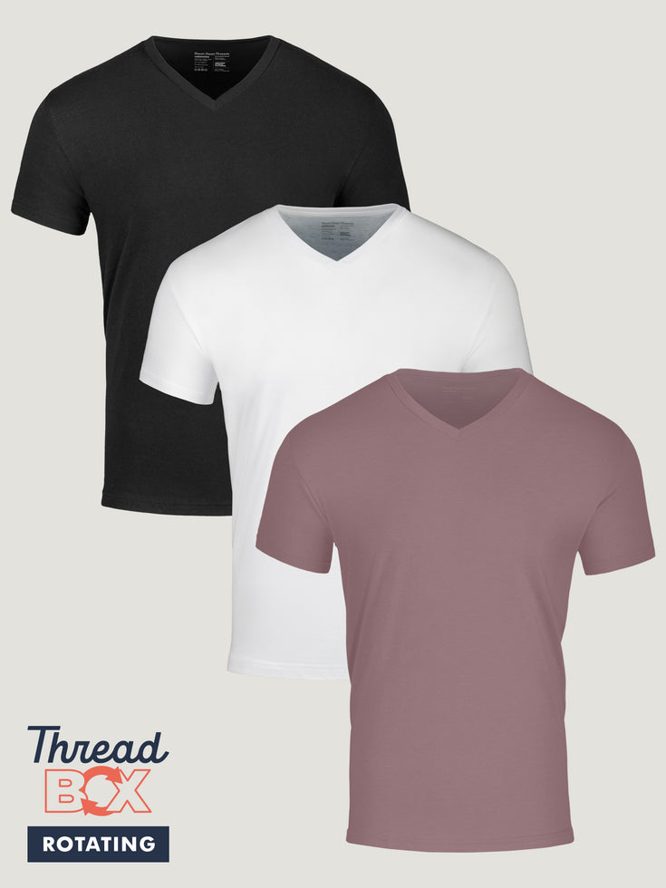 Foundation 3-Pack of Men’s T-Shirts | Fresh Clean Threads