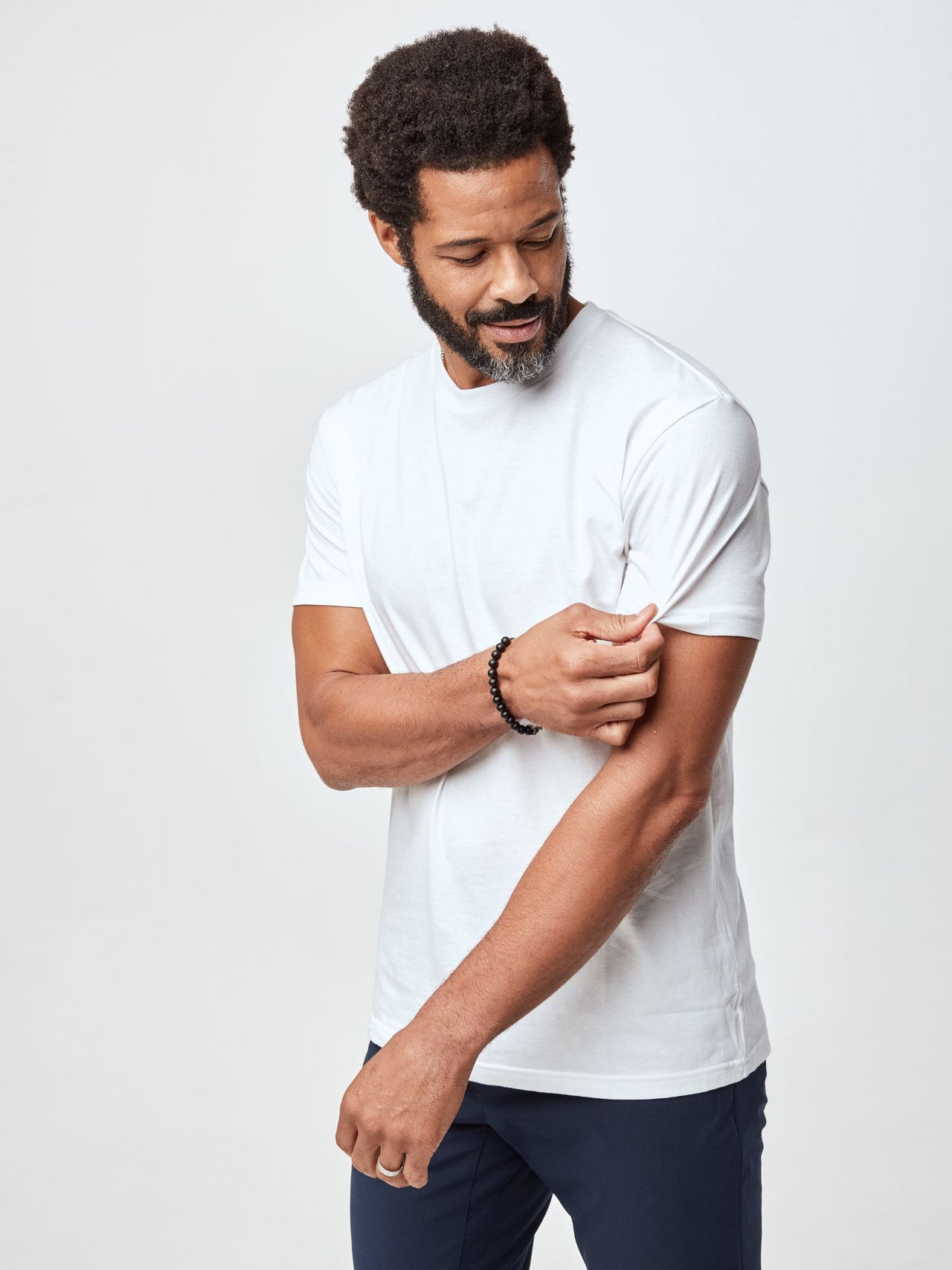 All White Crew 6-Pack Tees | Fresh Clean Threads