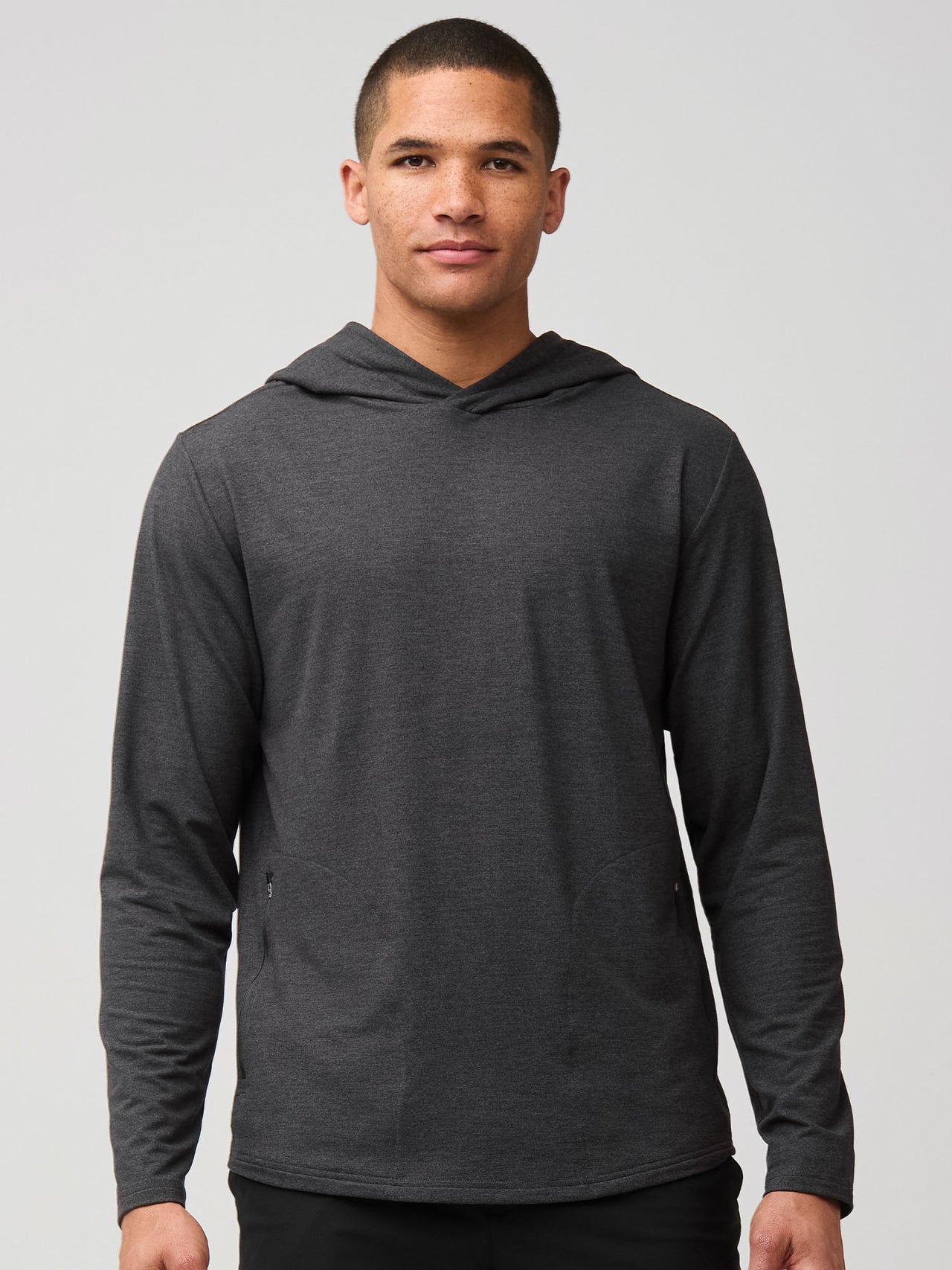 Charcoal Tech Pullover Hoodie – Fresh Clean Threads
