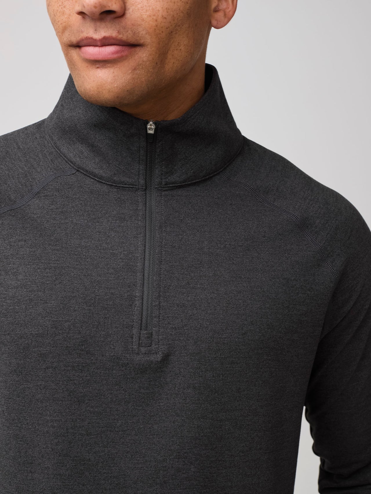 Charcoal Tech Quarter Zips | Men's Pullovers at FCT – Fresh Clean Threads