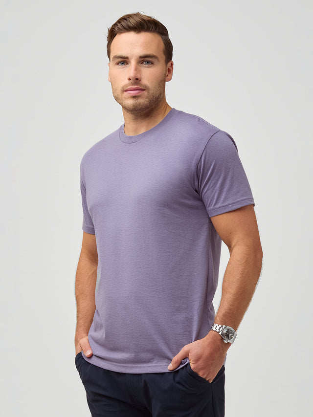 Flint Purple Crew Neck – Fresh Clean Threads